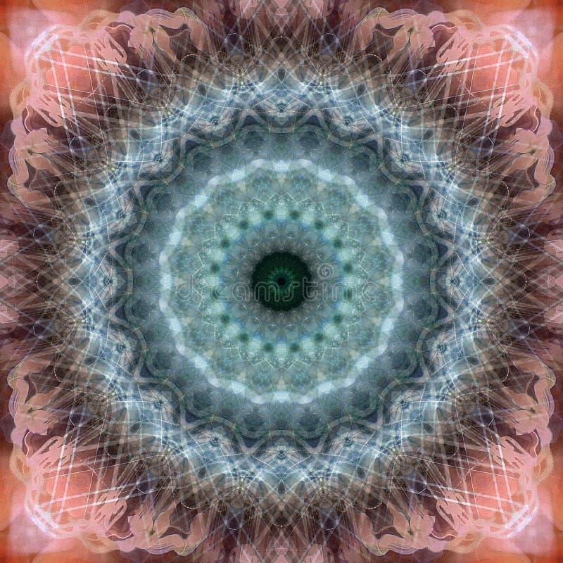 Premium Light Code Mandala Technology Pattern Tile Pavement Pink ...