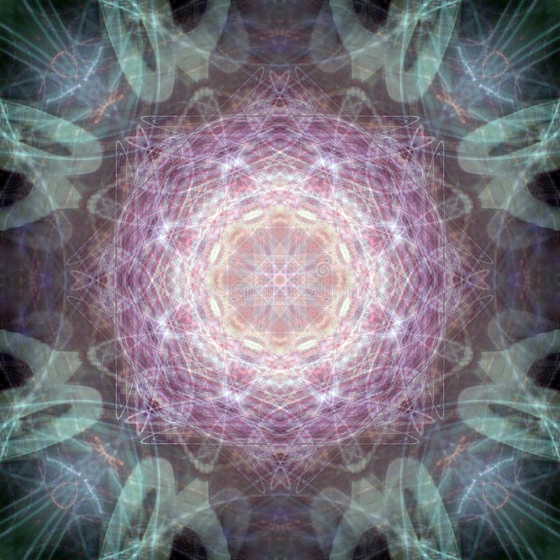 Premium Light Code Mandala Technology Pattern Tile Pavement Rose Code ...