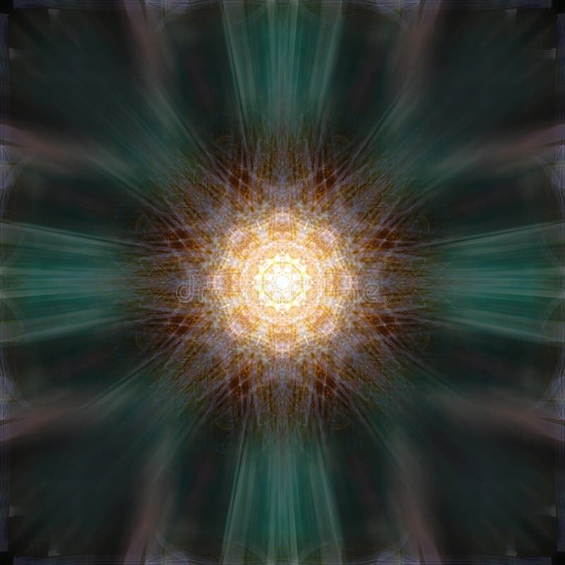 Premium Light Code Mandala Technology Pattern Tile Pavement Space Star ...