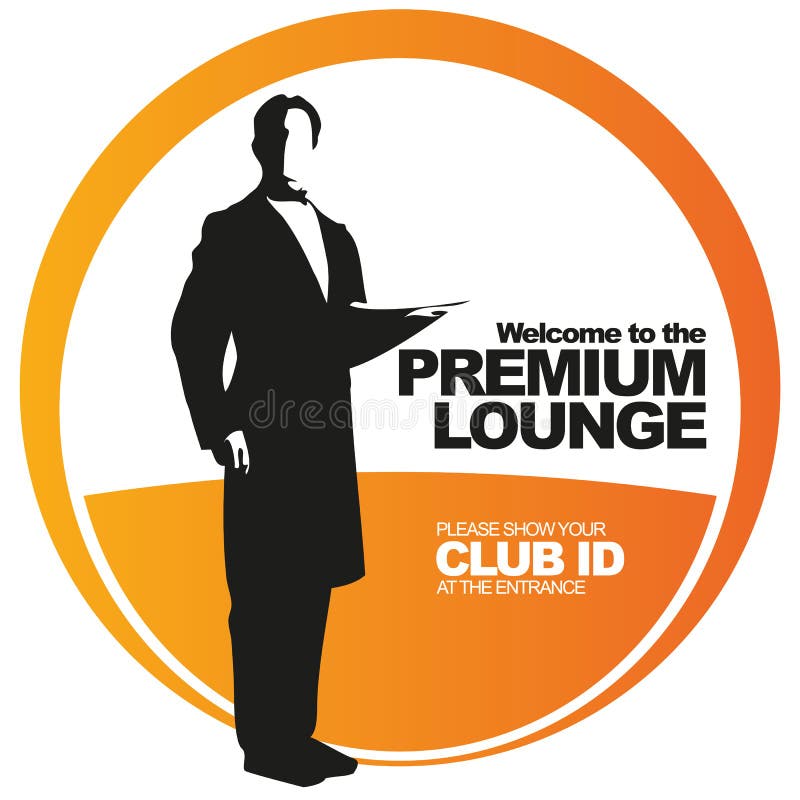 Premium Lounge Vector Label Stock Vector - Illustration of promotion ...