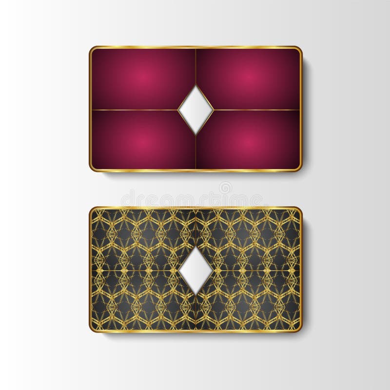 Premium Luxury Cards,Retro Backgrounds. Stock Vector - Illustration of ...