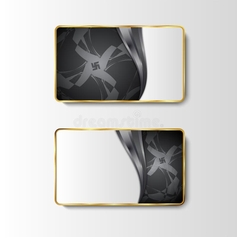 Premium Luxury Cards,Retro Backgrounds. Stock Vector - Illustration of ...