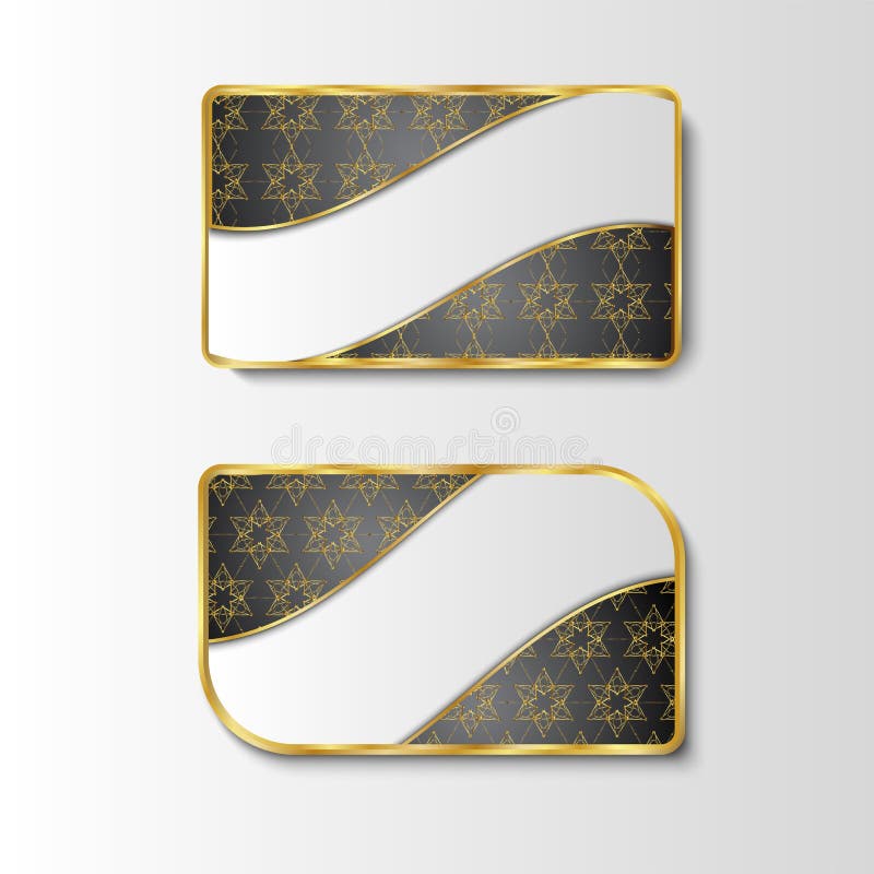 Premium Luxury Cards,Retro Backgrounds. Stock Vector - Illustration of ...