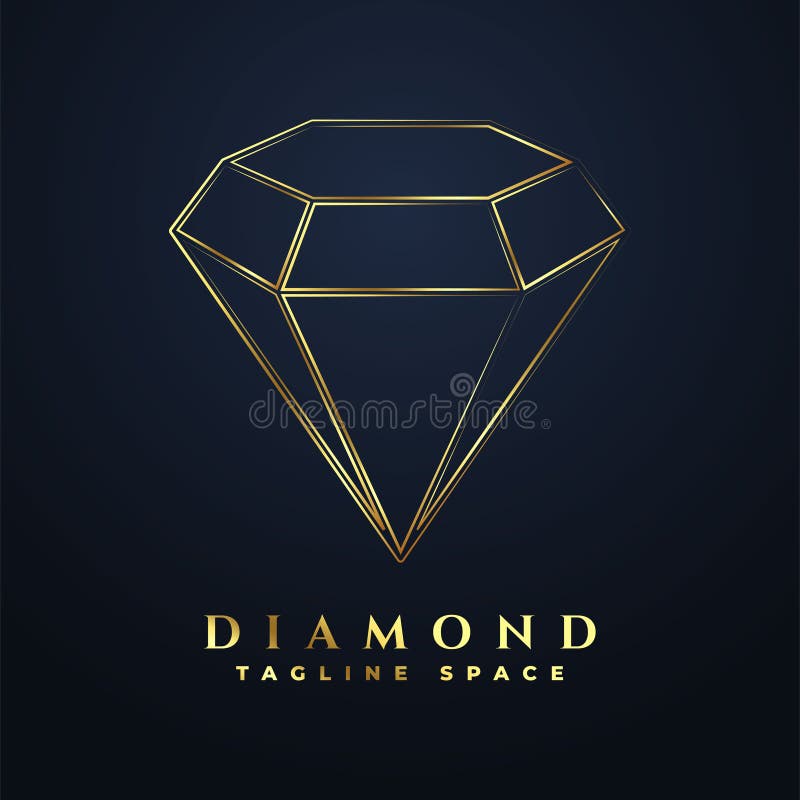 Premium Luxury Diamond Logo Stock Vector - Illustration of premium ...