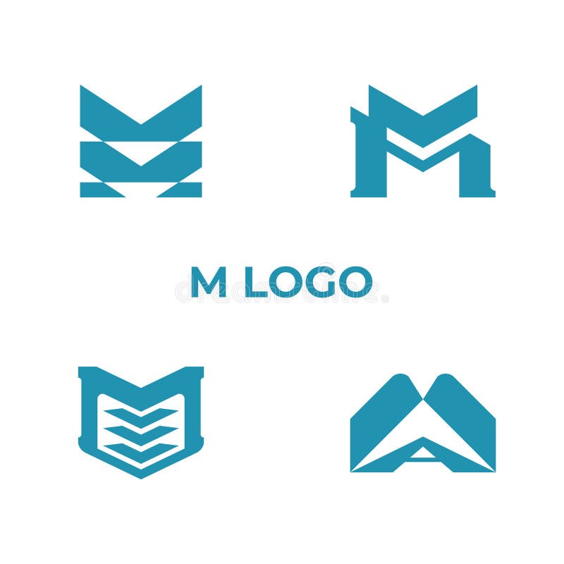 Modern Vector Set of Abstract Letter B Logo Design Vector Letter B Collection for Business Brand ...