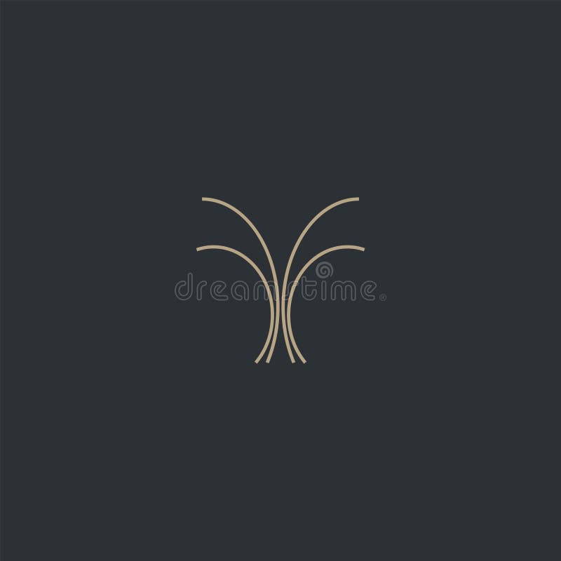 Premium palm logo design stock illustration. Illustration of foliage ...