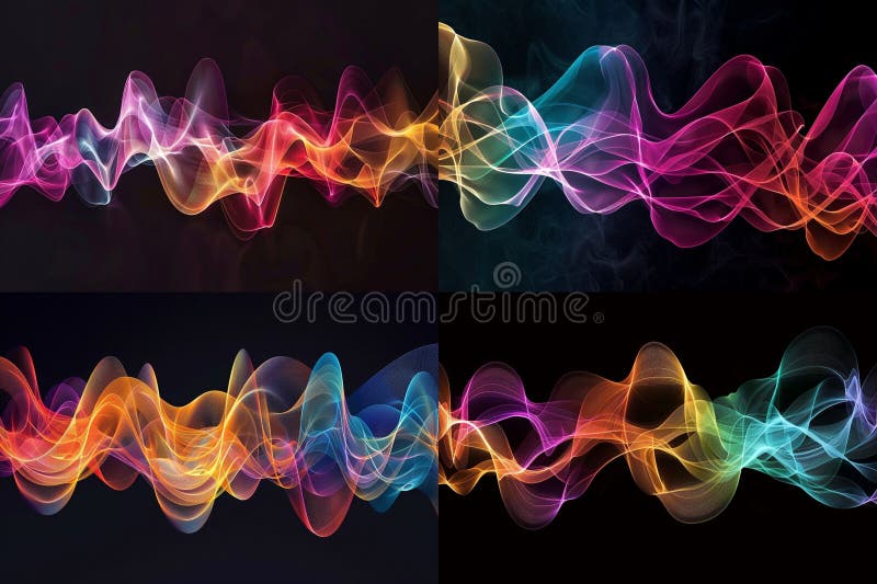 Premium Free PSD Photo with Transparent Lightning Waves Stock ...