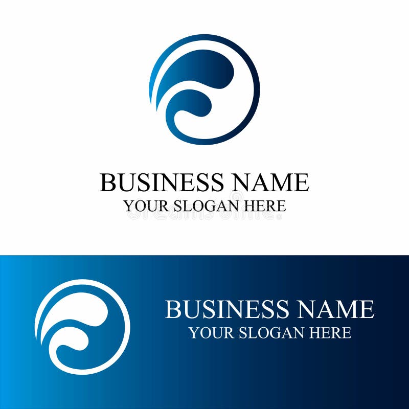 Premium Pure Water Abstract Logo Stock Vector - Illustration of ...