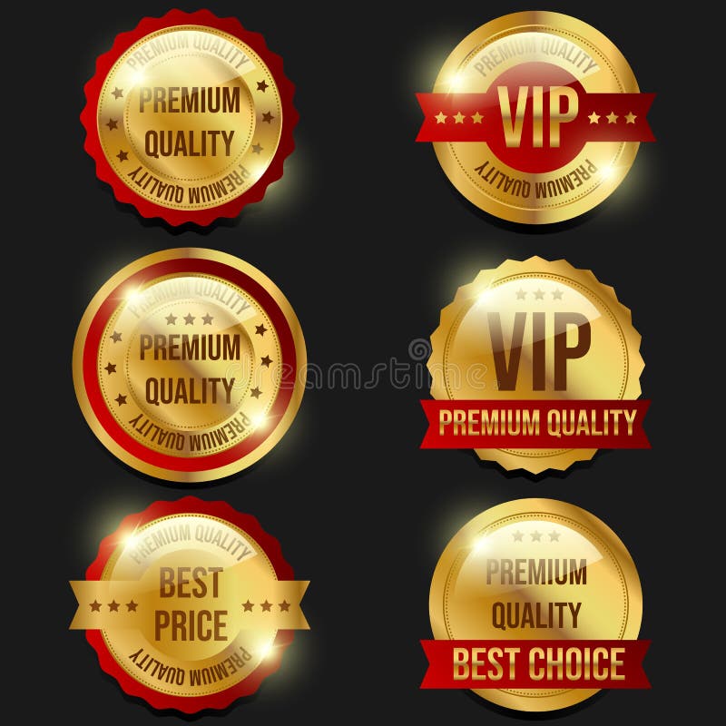 QUALITY Banner on Colorful Background Stock Vector - Illustration of ...