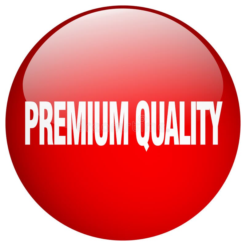 Premium quality button stock vector. Illustration of template - 122713417