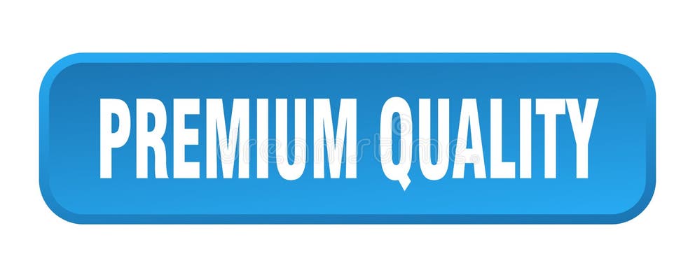 Premium Quality Button. Premium Quality Square 3d Push Button Stock ...