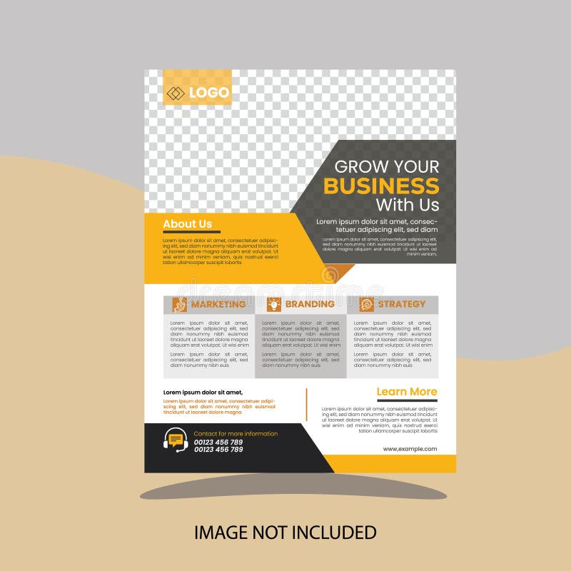 Premium Quality Corporate Flyer Design Stock Vector - Illustration of ...