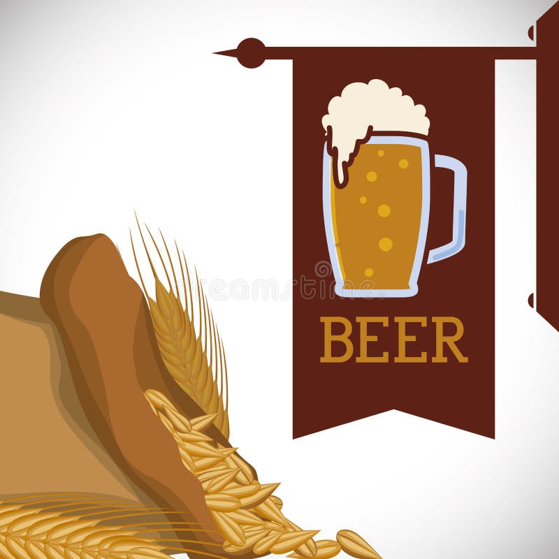 Premium Quality Craft Brew Beer Stock Vector - Illustration of brew, grunge: 78483358