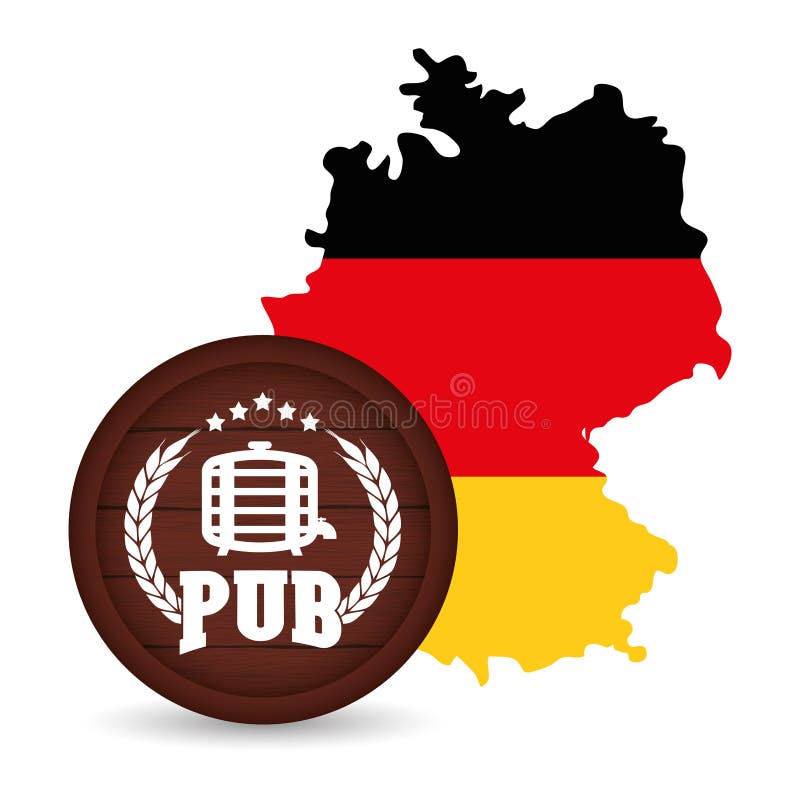 Premium Quality German Beer Stock Vector - Illustration of alcohol ...