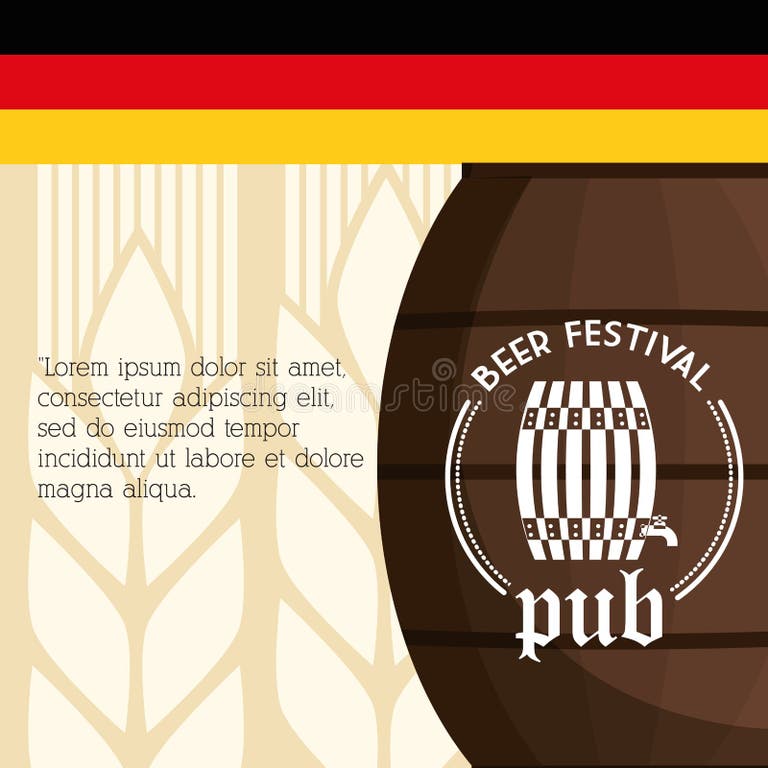 Premium Quality German Beer Stock Vector - Illustration of premium ...