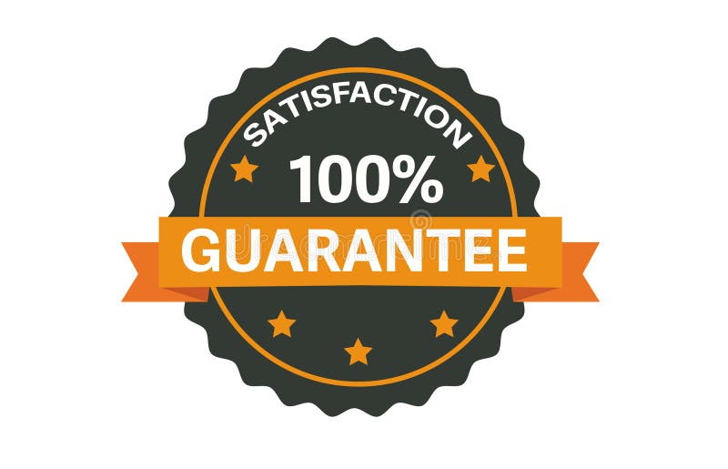 Premium Quality Guarantee Label Stamp. Satisfaction Vector Seal Symbol. Stock Vector ...