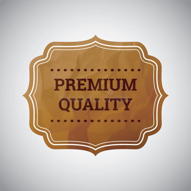 Premium Quality Label. Vector Illustration Decorative Design Stock ...