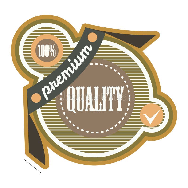 Premium Quality Label. Vector Illustration Decorative Design Stock ...