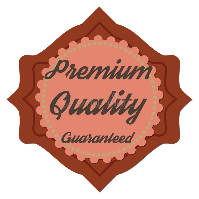 Premium Quality Label. Vector Illustration Decorative Design Stock ...