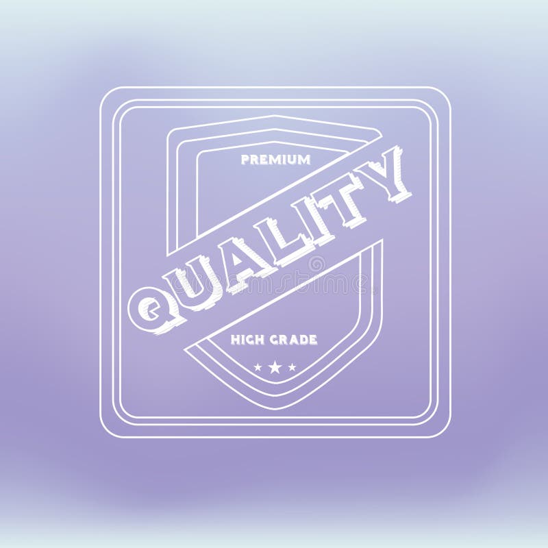 Premium Quality Label. Vector Illustration Decorative Design Stock ...
