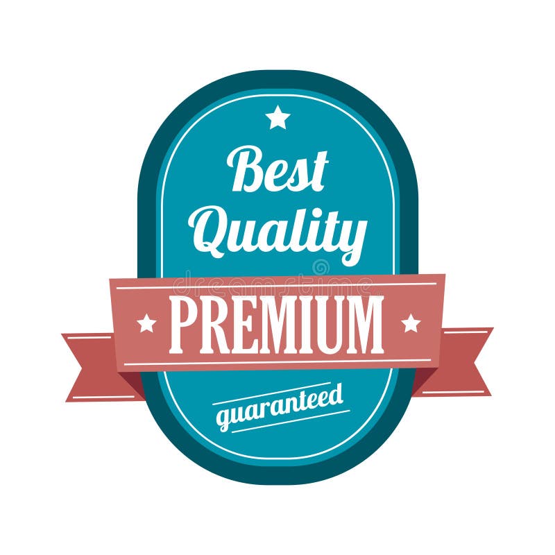 Premium Quality Label. Vector Illustration Decorative Design Stock ...