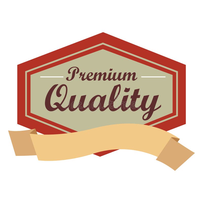 Premium Quality Label. Vector Illustration Decorative Design Stock ...