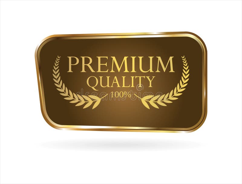 Premium Quality Labels and Badges Vector Collection Stock Vector ...