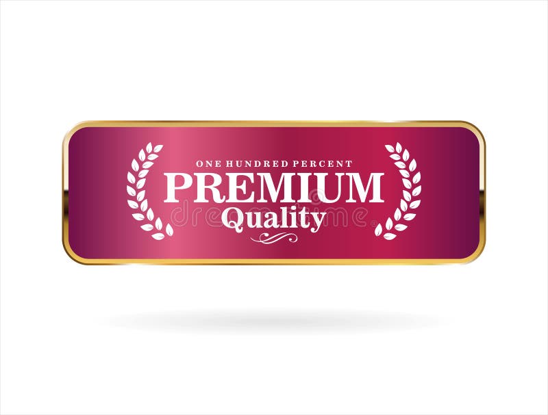 Premium Quality Labels and Badges Vector Collection Stock Vector ...