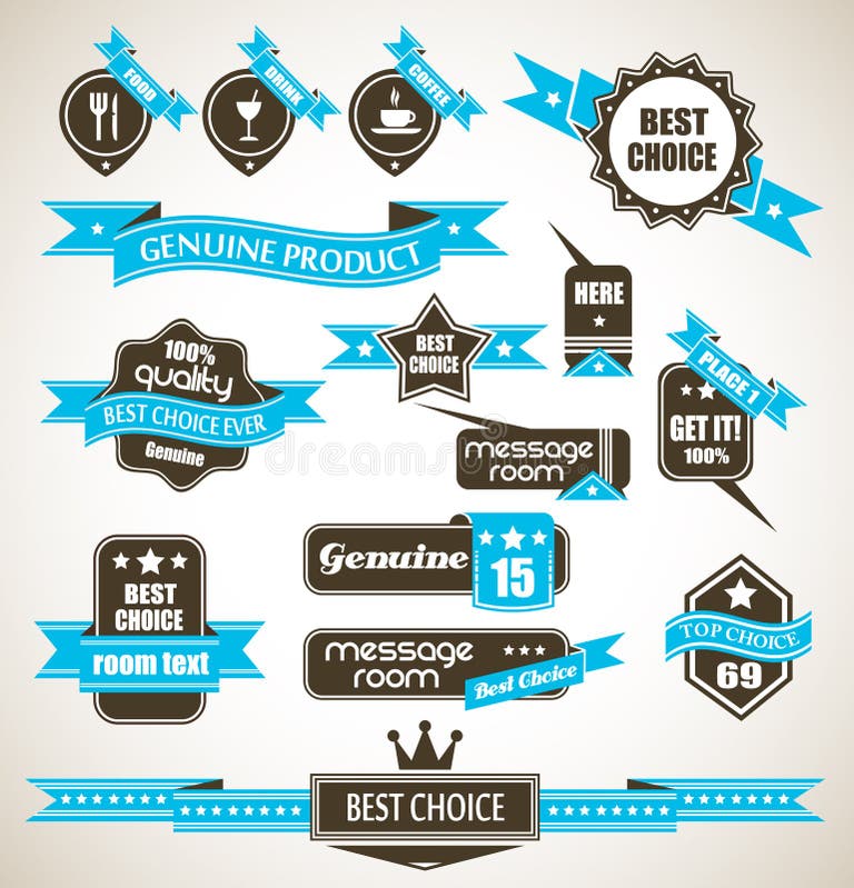 Quality Labels Collection Stock Illustrations – 16,839 Quality Labels ...