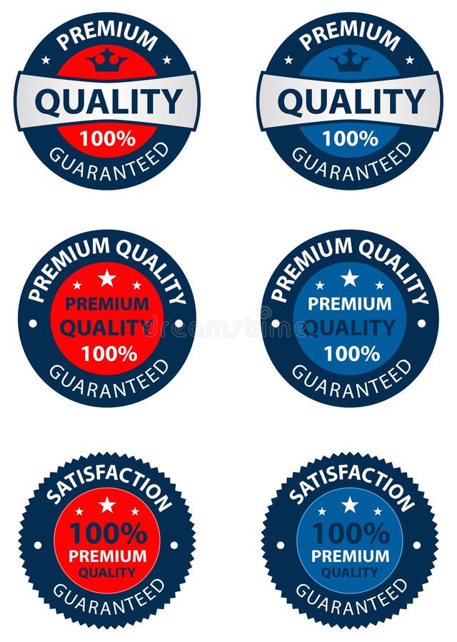 Premium quality labels stock vector. Illustration of premium - 39125780