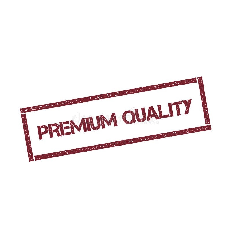Premium Quality Rectangular Stamp. Stock Vector - Illustration of ...