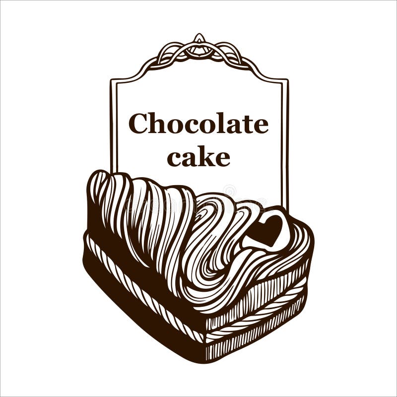Chocolate Hand Draw Label Stock Illustrations – 363 Chocolate Hand Draw ...