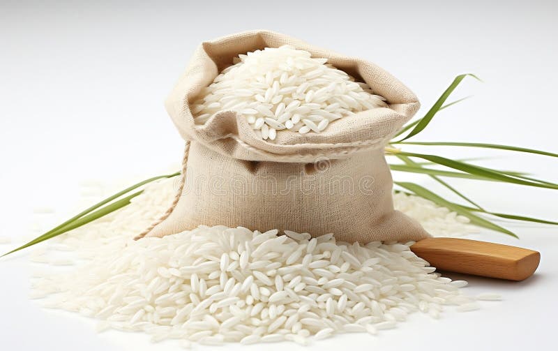 Premium Rice: Attention To Detail Catalog. Generative by Ai Stock ...