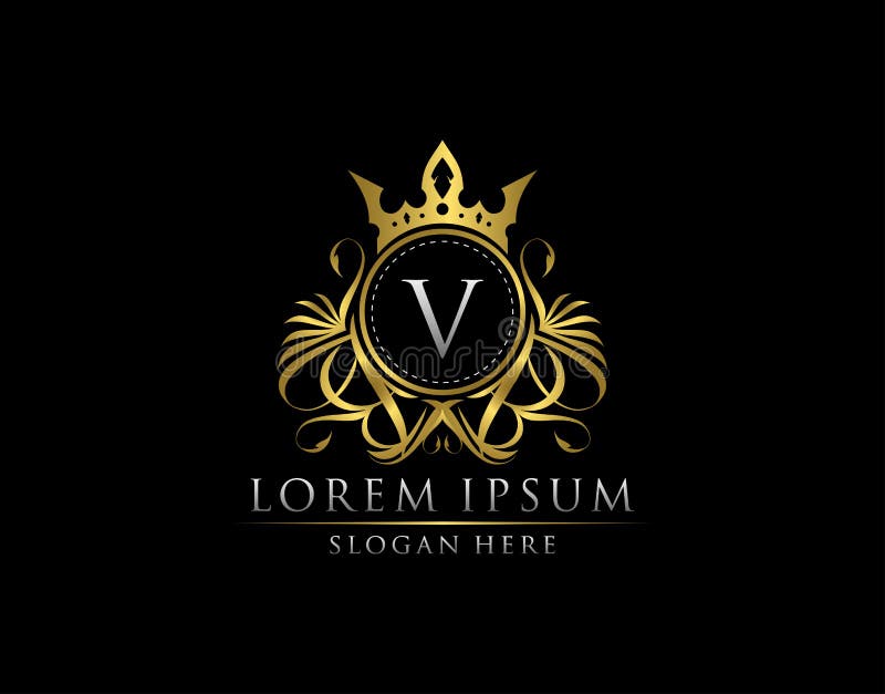 Royal V Logo Stock Illustrations – 2,063 Royal V Logo Stock ...