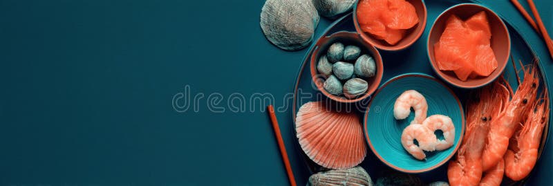 Premium Seafood Delivery Package Featuring Assorted Fresh Seafood Items ...