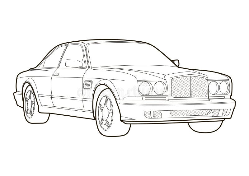 Bentley Coloring Pages