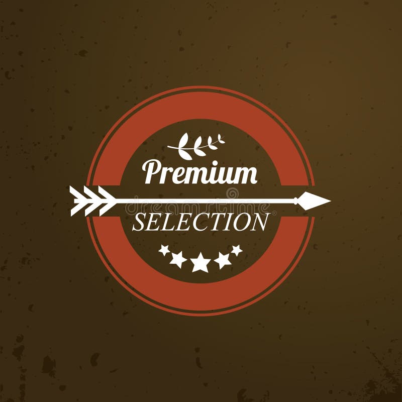 Premium Selection Label. Vector Illustration Decorative Design Stock ...