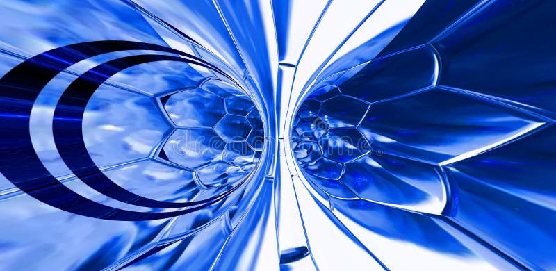 Premium Shiny Blue Abstract Background Stock Illustration ...