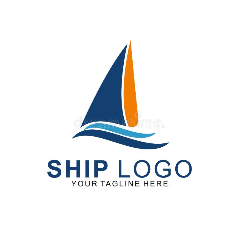 Premium Ship Logo with Modern Concept Stock Vector - Illustration of ...