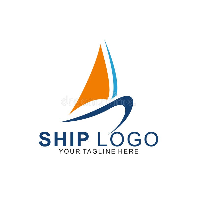 Premium Ship Logo with Modern Concept Stock Vector - Illustration of ...