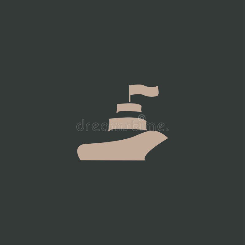 Premium Ship Logo with Modern Concept Stock Vector - Illustration of ...