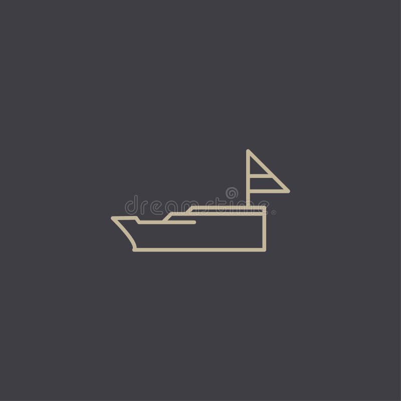 Premium Ship Logo with Modern Concept Stock Vector - Illustration of ...