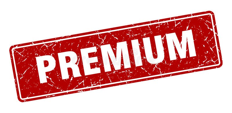 Premium sign stock vector. Illustration of stamp, badge - 160395186