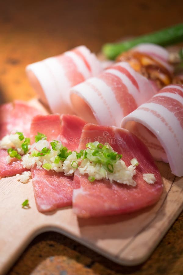 Premium Slice Raw Pork Meat Stock Image - Image of cold, food: 104098129