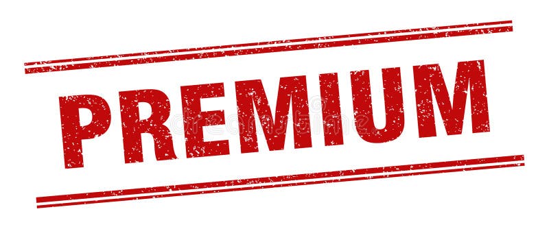 Premium Stamp. Premium Square Grunge Sign Stock Vector - Illustration ...