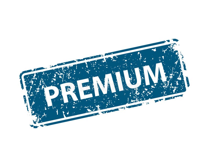 Premium Stamp Vector Texture. Rubber Cliche Imprint Stock Vector ...