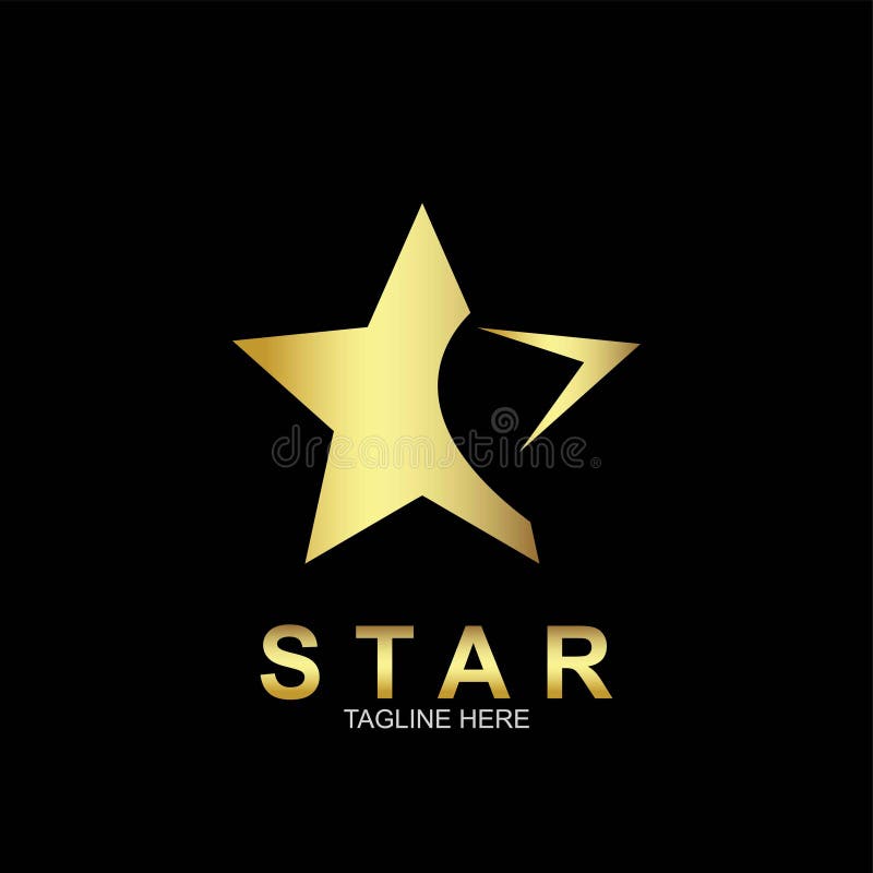 Premium star logo design stock illustration. Illustration of company ...