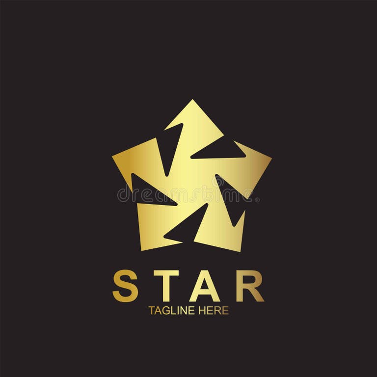 Premium star logo design stock vector. Illustration of award - 182558763