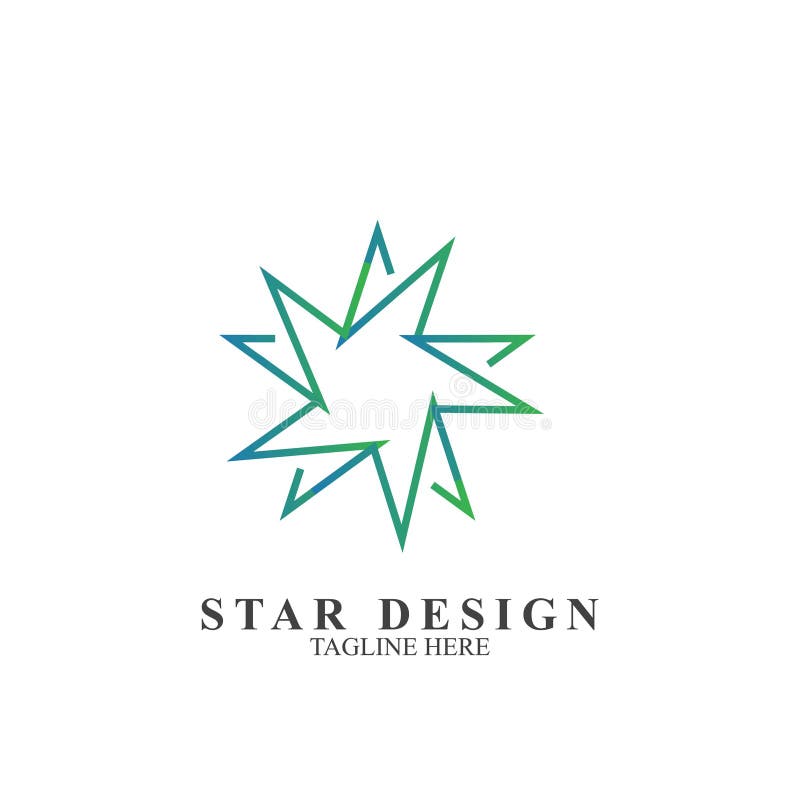 Premium star logo design stock vector. Illustration of emblem - 182565920