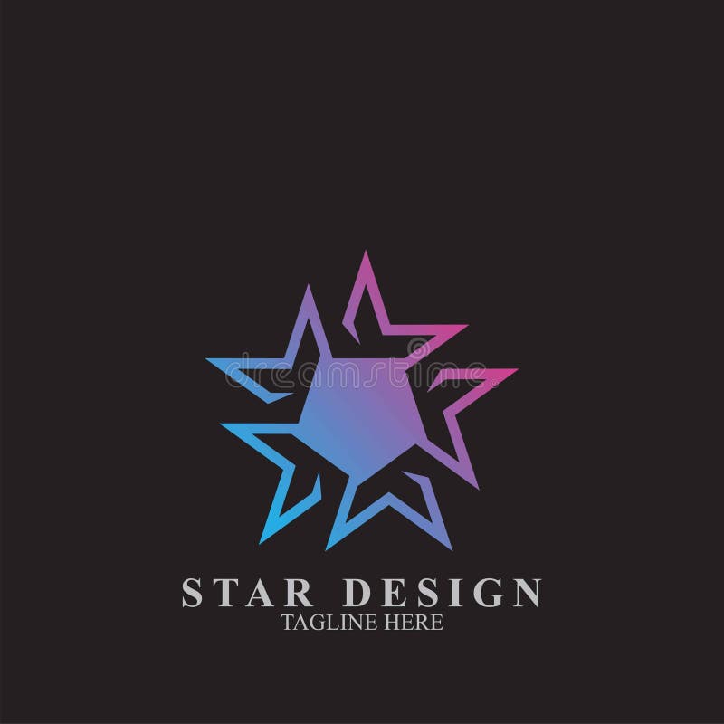 Premium star logo design stock vector. Illustration of company - 182583263